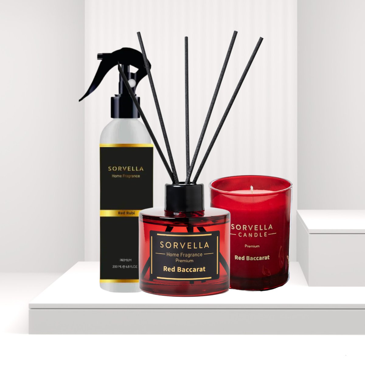 Zestaw Do Wnętrza Red Baccarat - Sorvella Perfume | Sklep EMPIK.COM