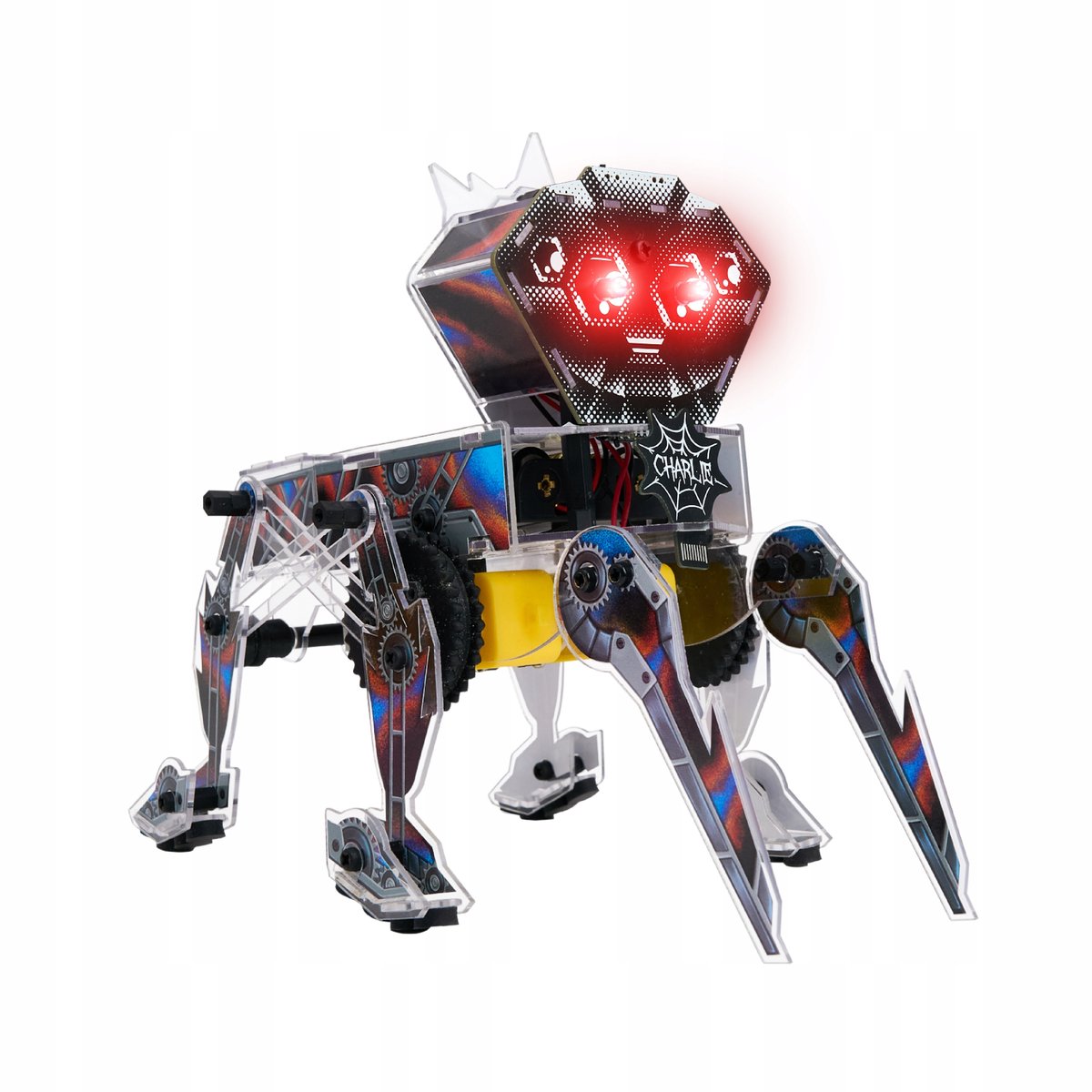 Zestaw elektroniczny - Robot Charlie (do samodzielnego montażu) DIY - Inna marka | Sklep EMPIK.COM