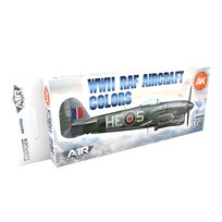 Zestaw farb 3Gen Acrylics WWII RAF Aircraft Colors, AK Interactive ...