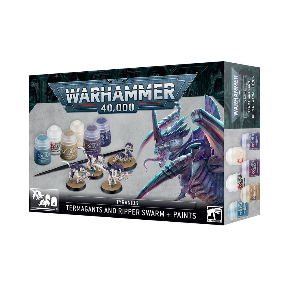Zestaw farb i figurek tyranids, warhammer 40000 - Warhammer | Sklep EMPIK.COM
