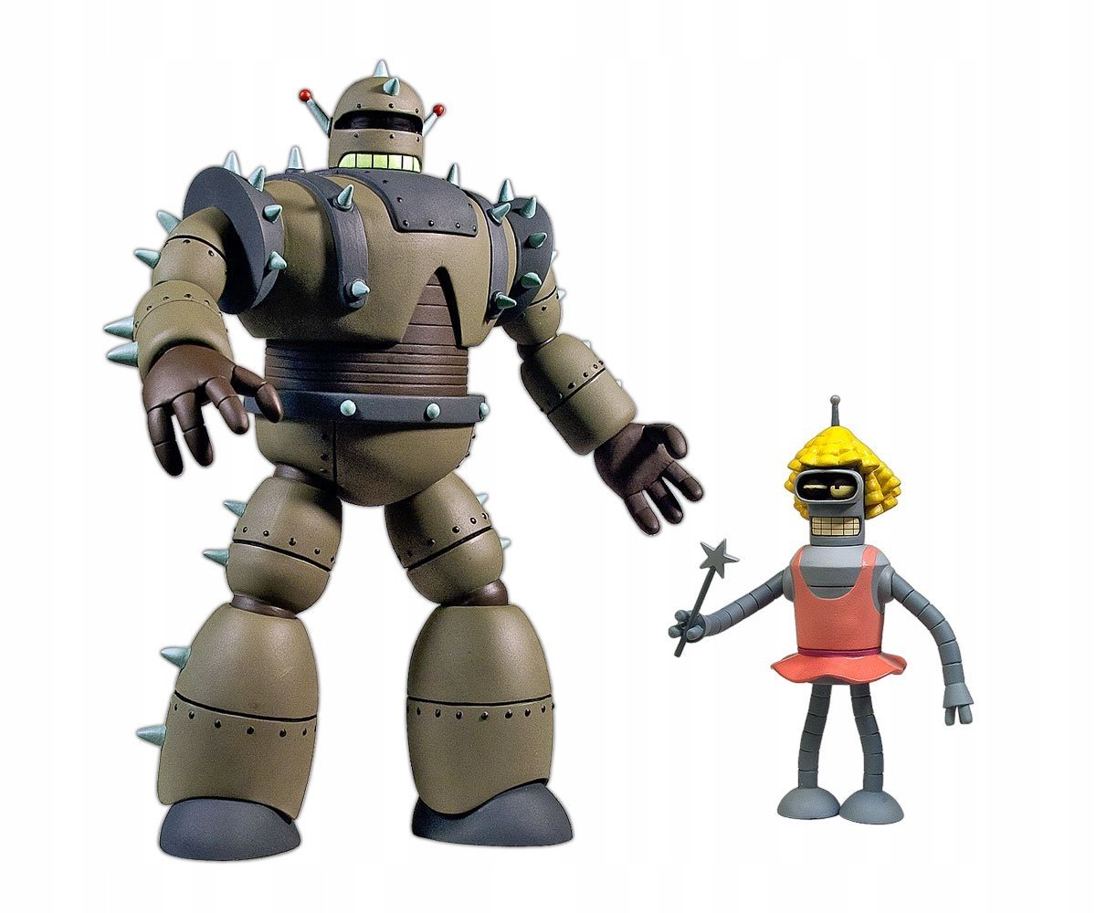 Zestaw figurek Toynami Futurama Destructor kontra Gender Bender (edycja ...
