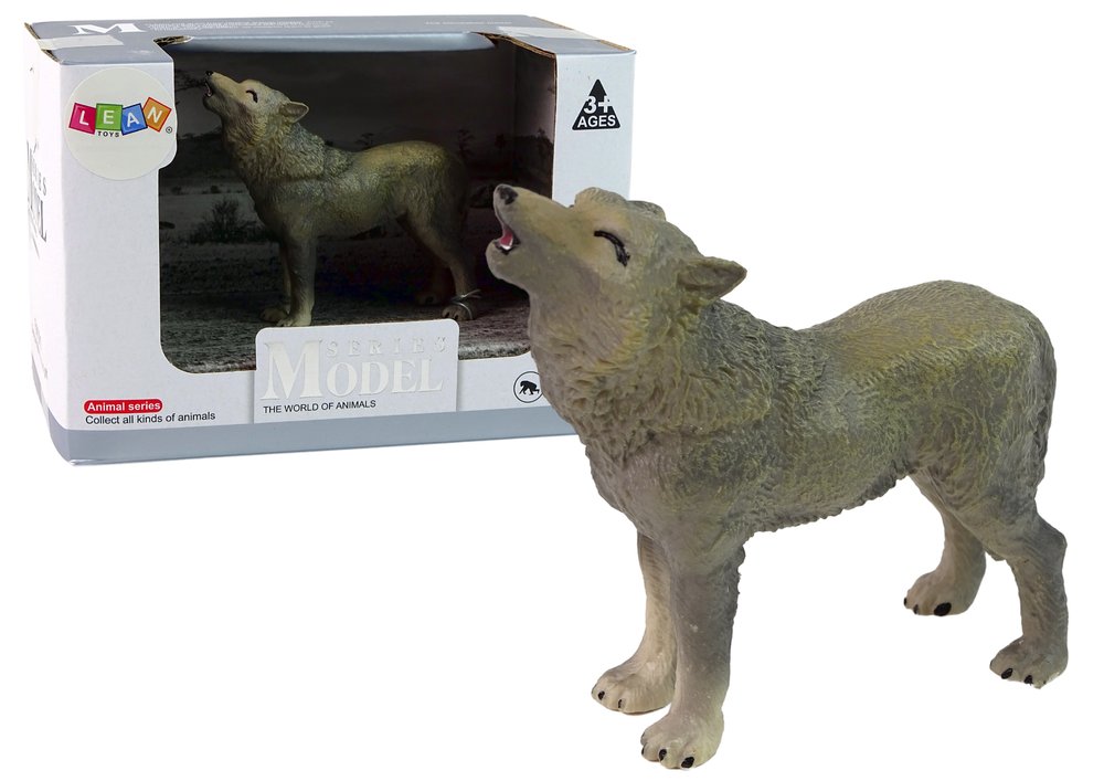 Zestaw Figurka Wilk Szary Zwierzęta - Lean Toys | Sklep EMPIK.COM