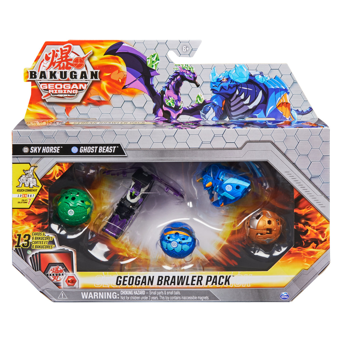 Zestaw Geogan Brawler Pack 1 - Bakugan | Sklep EMPIK.COM