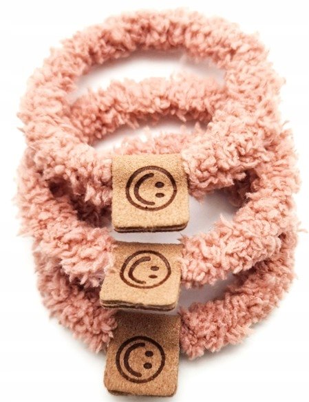 Zestaw Gumek do włosów pluszowe, 3 szt. | Sklep EMPIK.COM