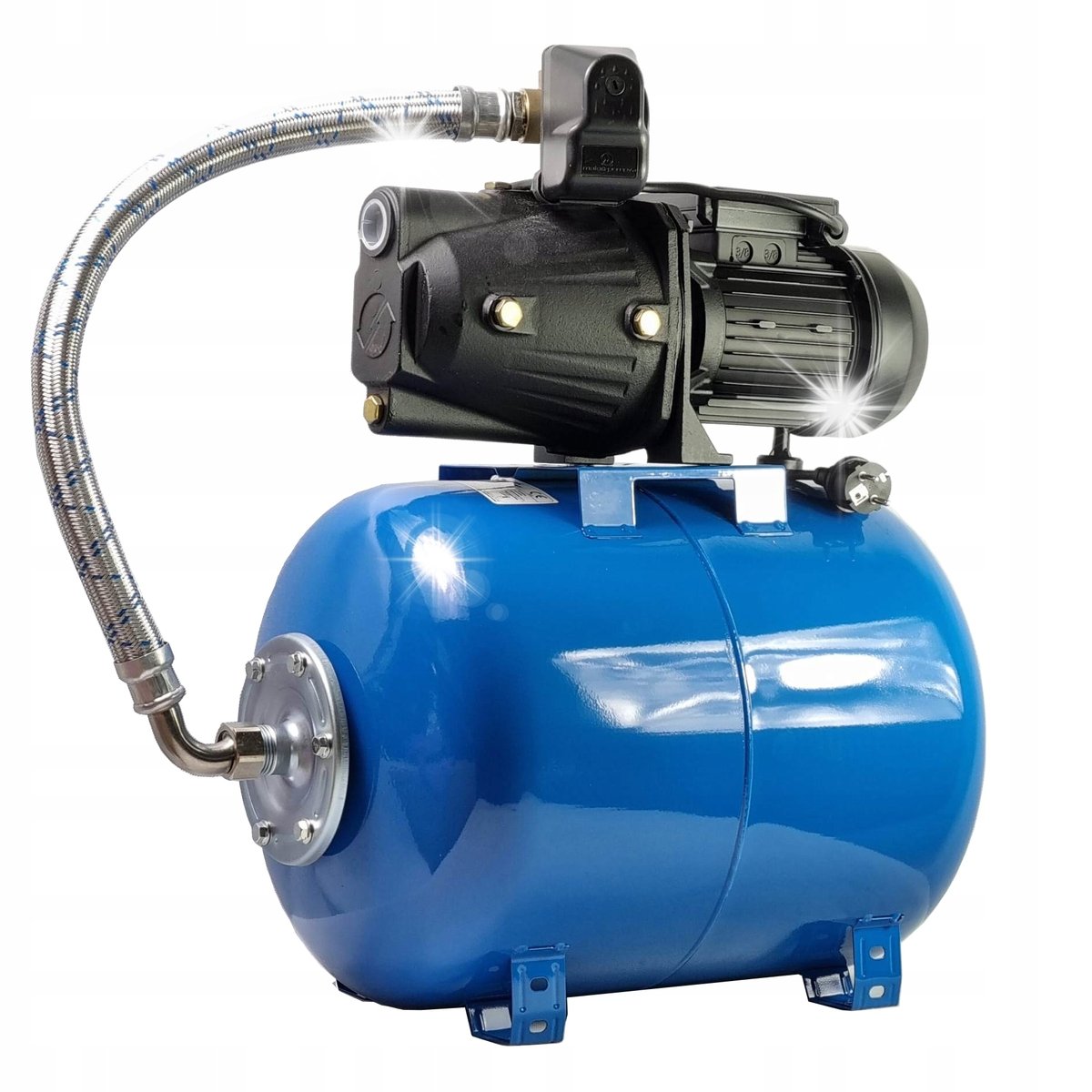 ZESTAW HYDROFOROWY 24L JET 100A POMPA HYDROFOR DUŻA WYDAJNOŚĆ WYSOKA ...