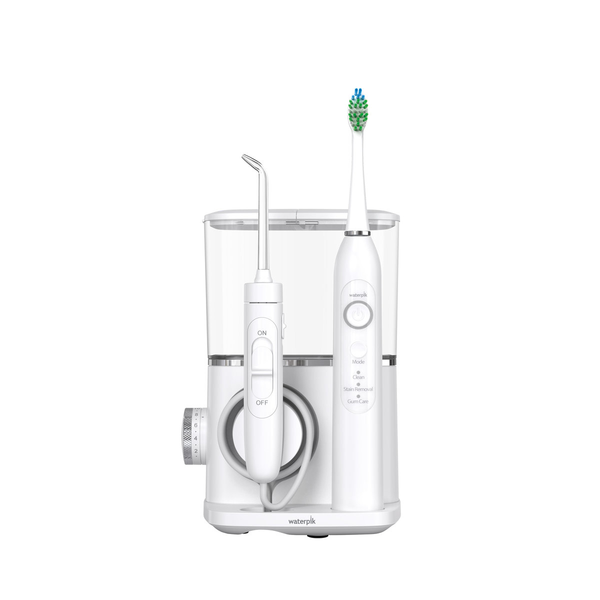 Zestaw Irygator Waterpik + Szczoteczka Soniczna Sensonic Complete Care ...