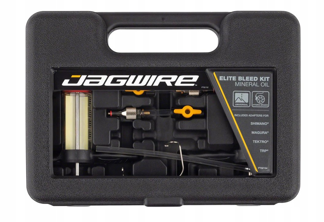 Zestaw Jagwire Elite Bleed Mineral Oil do odpowietrzania hamulców ...