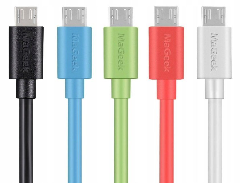 Zestaw kabli USB - microUSB typ B MAGEEK - Inny marka | Sklep EMPIK.COM