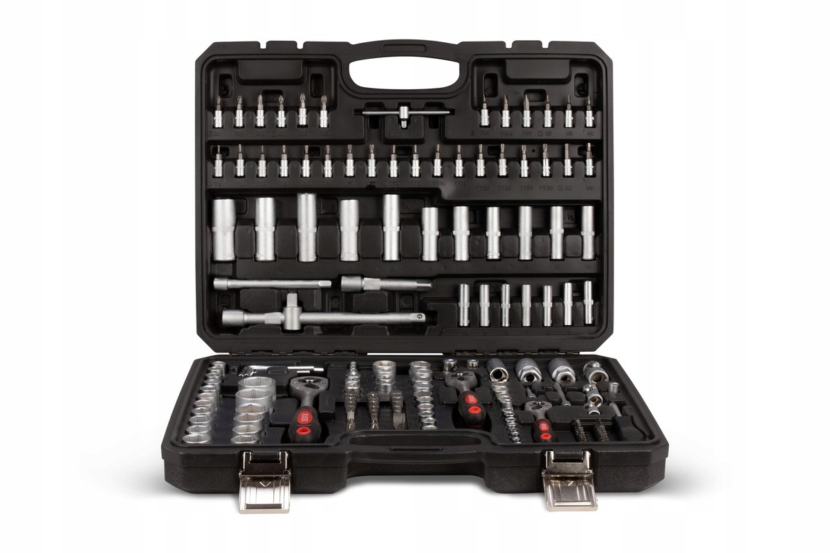 Zestaw kluczy klucze nasadowe w walizce 172el. bx-011 - BOXER | Sklep ...