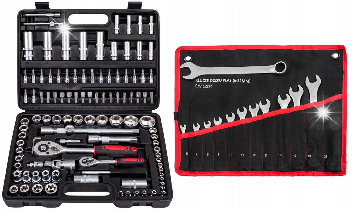 ZESTAW KLUCZY NASADOWYCH KLUCZE NASADOWE 160+ YATO - Inna marka | Sklep EMPIK.COM