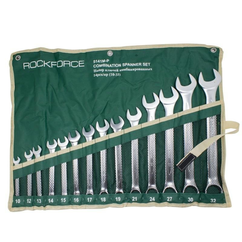 Zestaw komplet kluczy płasko-oczkowych klucze płasko-oczkowe 14el 10 ...