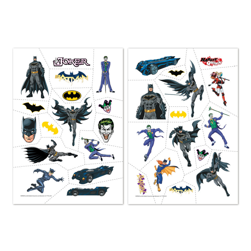 Zestaw kreatywny Dodo Batman Zestaw zmywalnych tatuaży "Batman ...