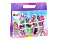 Zestaw Kreatywny Koraliki Do Tworzenia Biżuterii Kolorowe - Lean Toys ...