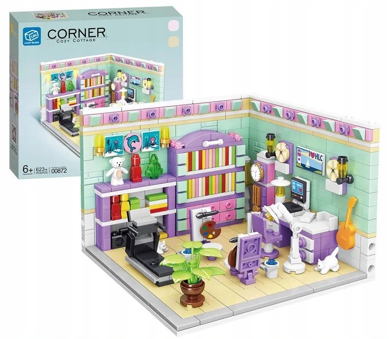 Zestaw kreatywny mini klocki dla dziewczyn 639 elementów Gabinet 00872 ...