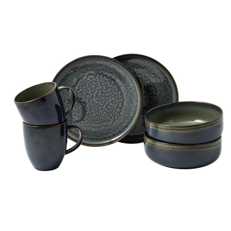 Zestaw kubków porcelanowych śniadaniowy (6 el.) Crafted Breeze Villeroy & Boch - Villeroy & Boch ...