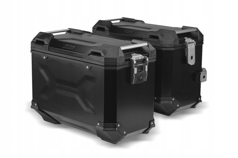 ZESTAW KUFRÓW BOCZNYCH I STELAŻY KTM 990 SM/SM-T/SM-R/950 SM BLACK 45/45L - Inna marka ...