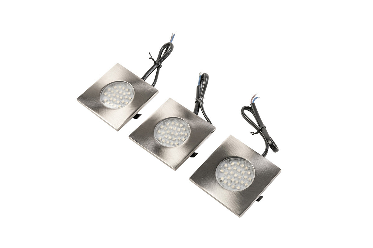 Zestaw ledowy marbella PLUS, wpuszczany, 3x kwadrat 27 led 3528SMD ... Zestaw ledowy marbella PLUS, wpuszczany, 3x kwadrat 27 led 3528SMD ...