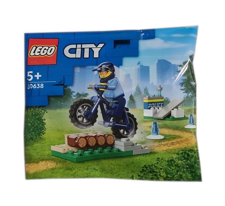 Zestaw LEGO City – Police Bicycle #30638 (polybag, klocki, foilpack ...