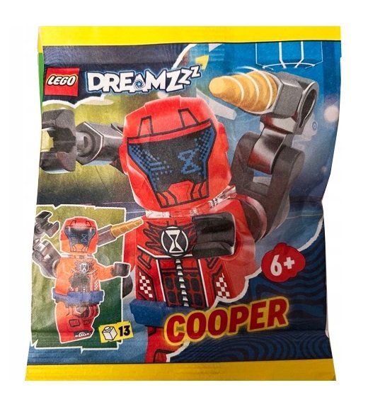 Zestaw LEGO DREAMZzz – Cooper with Robot Arms #552302 (polybag, klocki ...