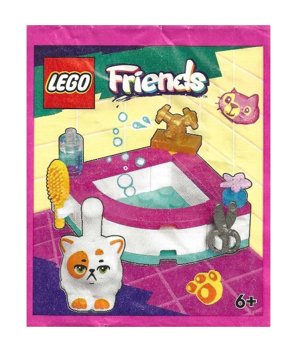 Zestaw LEGO Friends – Cute Cat Grooming Kit #562410 (polybag, klocki ...