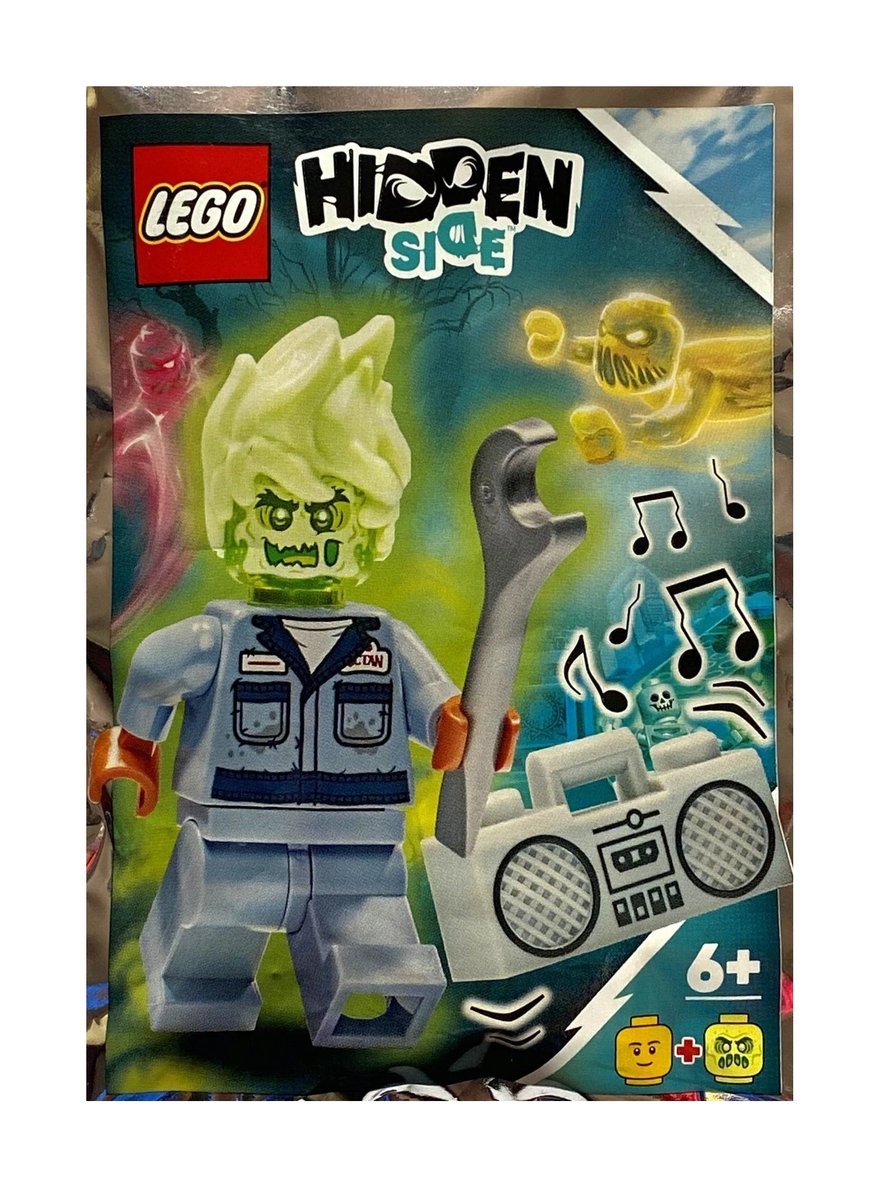 Zestaw LEGO Hidden Side – Possessed Mechanic #792008 (polybag, klocki ...