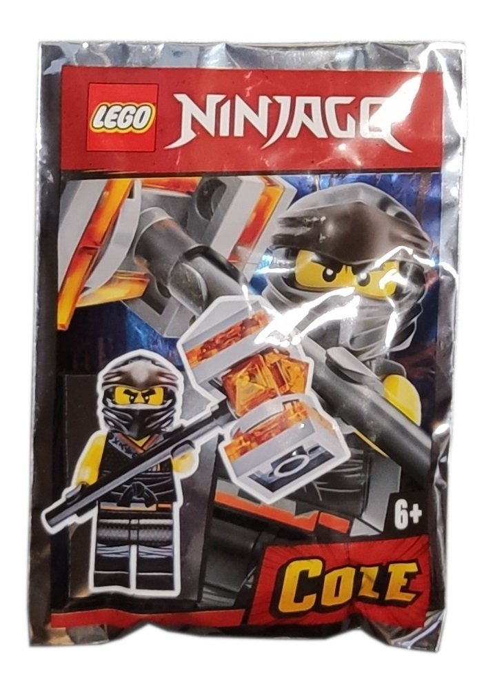 Zestaw LEGO Ninjago – Cole #6 #891953 (polybag, klocki, foilpack ...