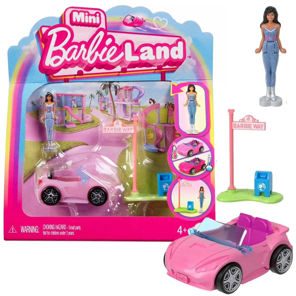 Zestaw Mattel HYF42 Barbie mini i kabriolet - Inna marka | Sklep EMPIK.COM