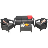 Zestaw Mebli Ogrodowych Corfu Set Max. GRAFIT - Keter | Sklep EMPIK.COM