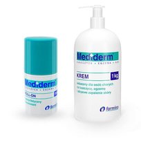 Zestaw Mediderm Krem, 1kg + Roll-on Dezodorant, 75ml | Sklep EMPIK.COM