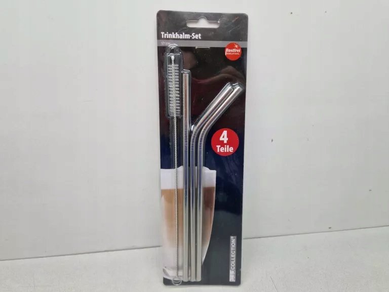 ZESTAW METALOWYCH SŁOMEK JES COLLECTION - Inna marka | Sklep EMPIK.COM