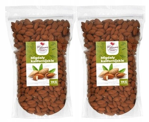 Zestaw migdały 2x1kg - Malinowe | Sklep EMPIK.COM