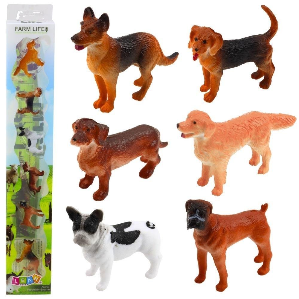 Zestaw mini figurki psy 4cm 6szt - Inna marka | Sklep EMPIK.COM