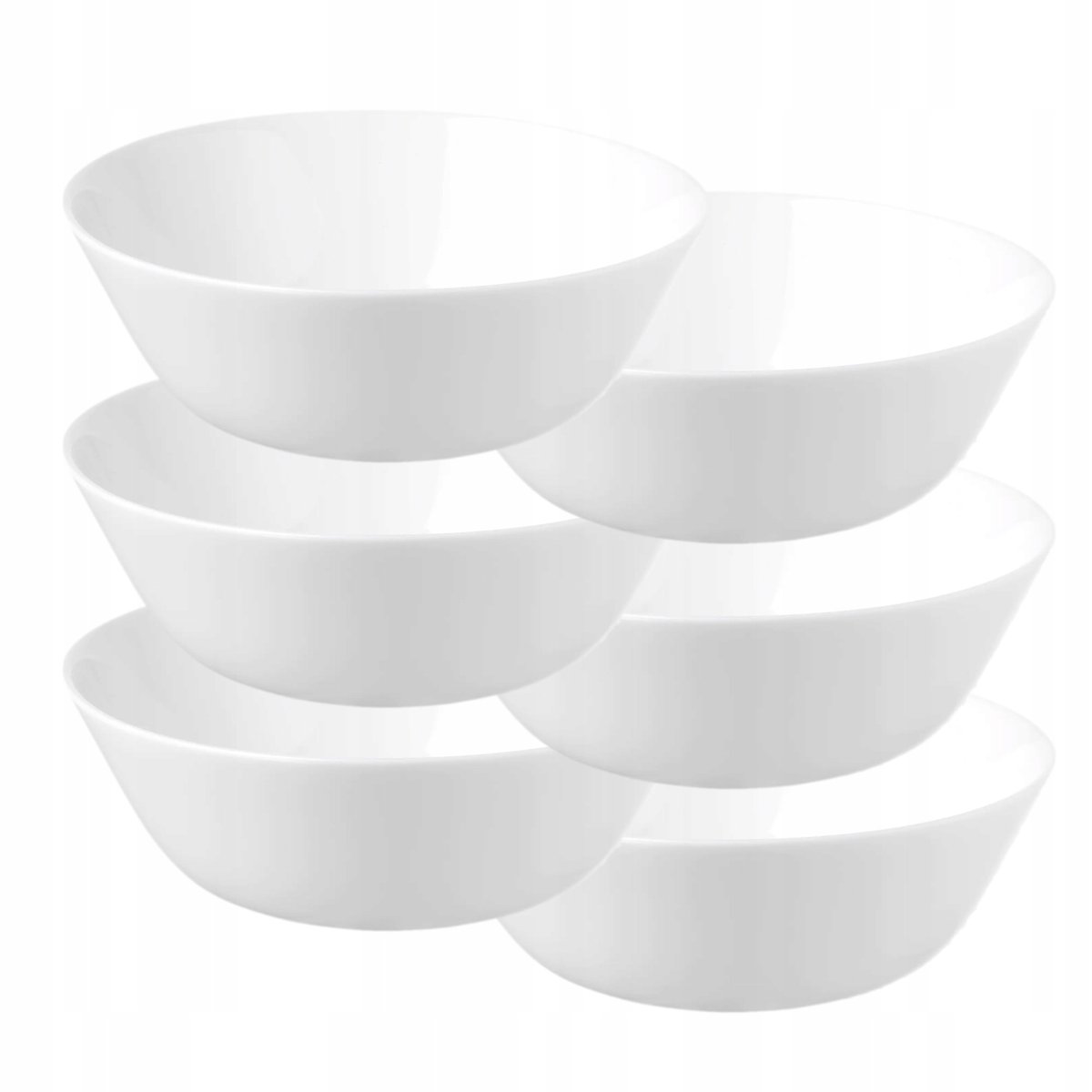 ZESTAW MISEK OFTAST 6 SZTUK 15 CM BIAŁA SZKŁO HART - Ikea | Sklep EMPIK.COM