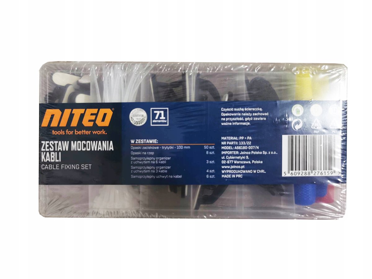 Zestaw mocowania kabli Niteo - Inna marka | Sklep EMPIK.COM