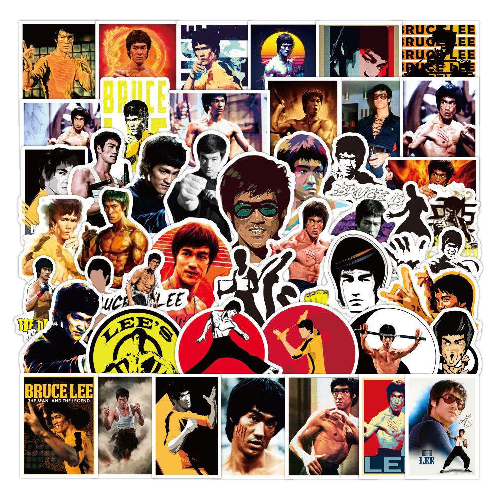 Zestaw Naklejek Naklejki Sticker Bomb Bruce Lee - Inna marka | Sklep ...