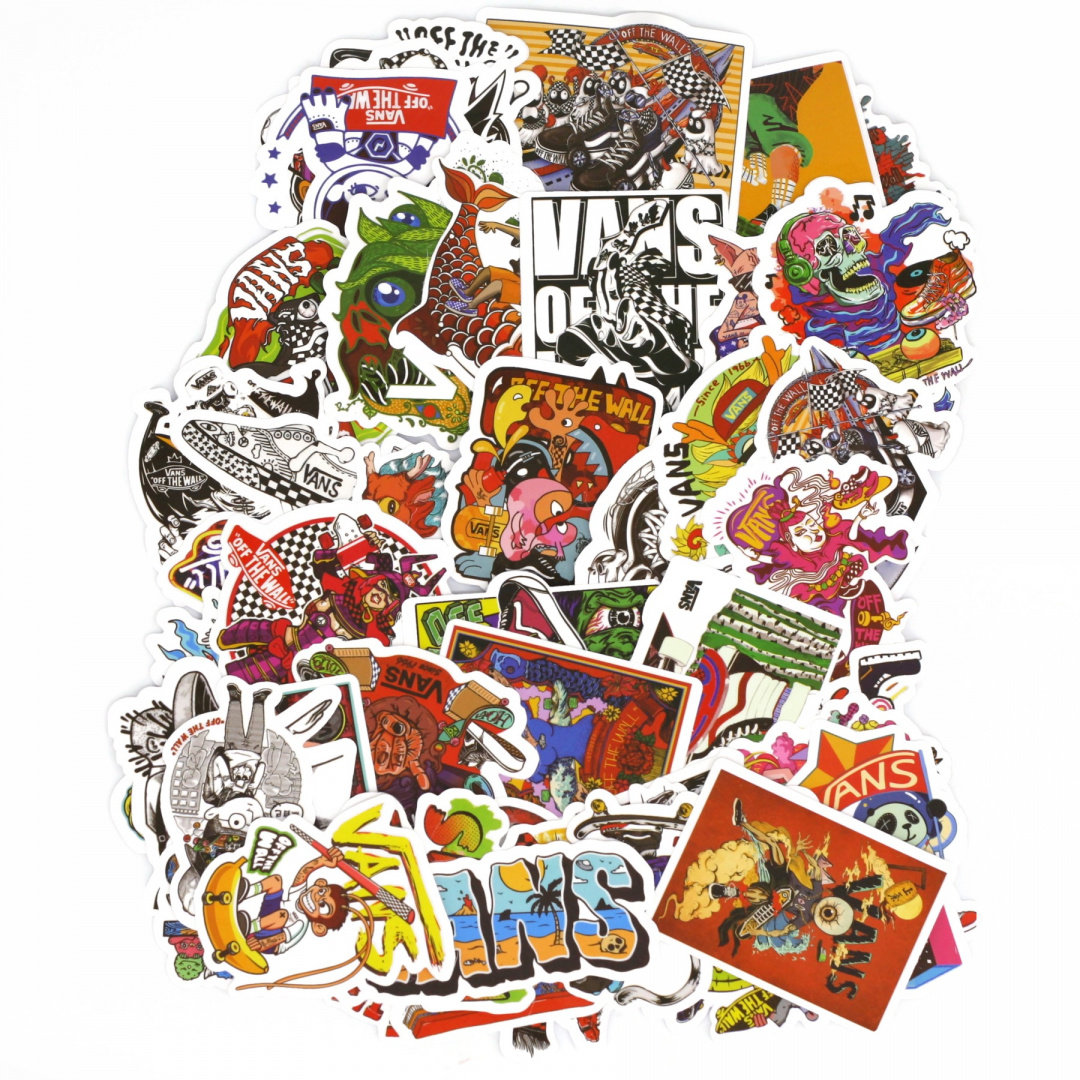 Zestaw Naklejek Sticker Bomb Wlepy Vans 7 Wlepki - Inna marka | Sklep ...