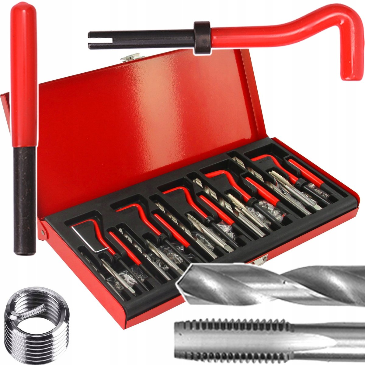 Zestaw Naprawczy Gwintów Do Naprawy Gwintu M5-M12 - MAR-POL | Sklep EMPIK.COM