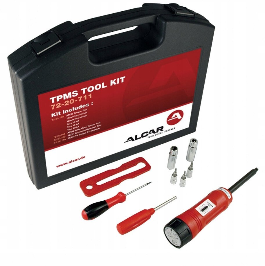 Zestaw narzędzi TPMS Alcar Tool Kit – komplet do obsługi czujników TPMS ...