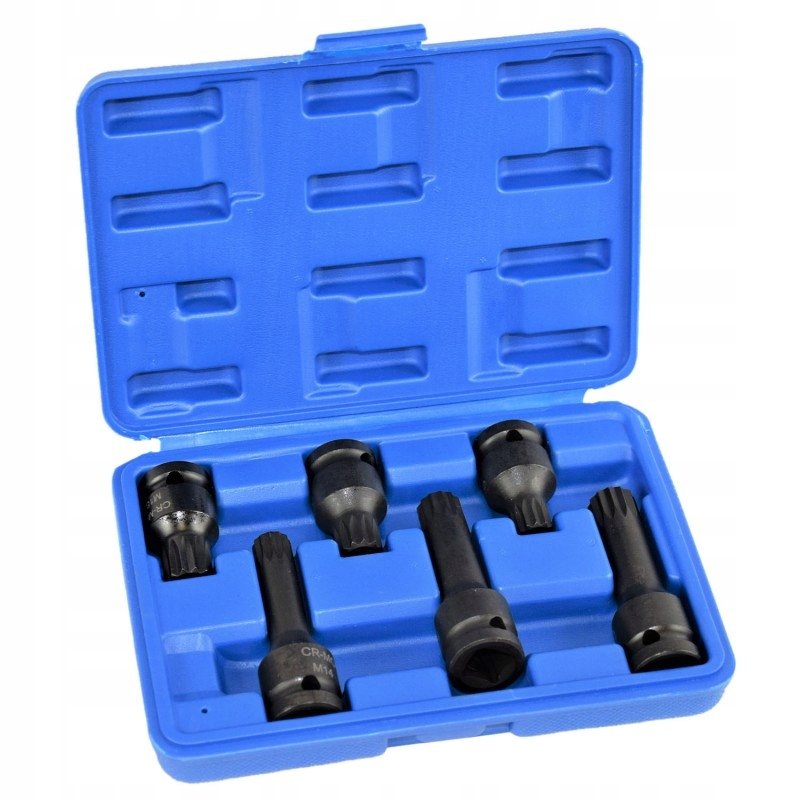 Zestaw nasadek bit spline M14,M16,M18 udar 6szt - Magnus | Sklep EMPIK.COM