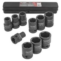 ZESTAW NASADEK GŁOWIC KOŃCÓWEK UDAROWYCH 1/2" 6-kątnych 10el. FORCEKRAFT - Forcekraft | Sklep ...