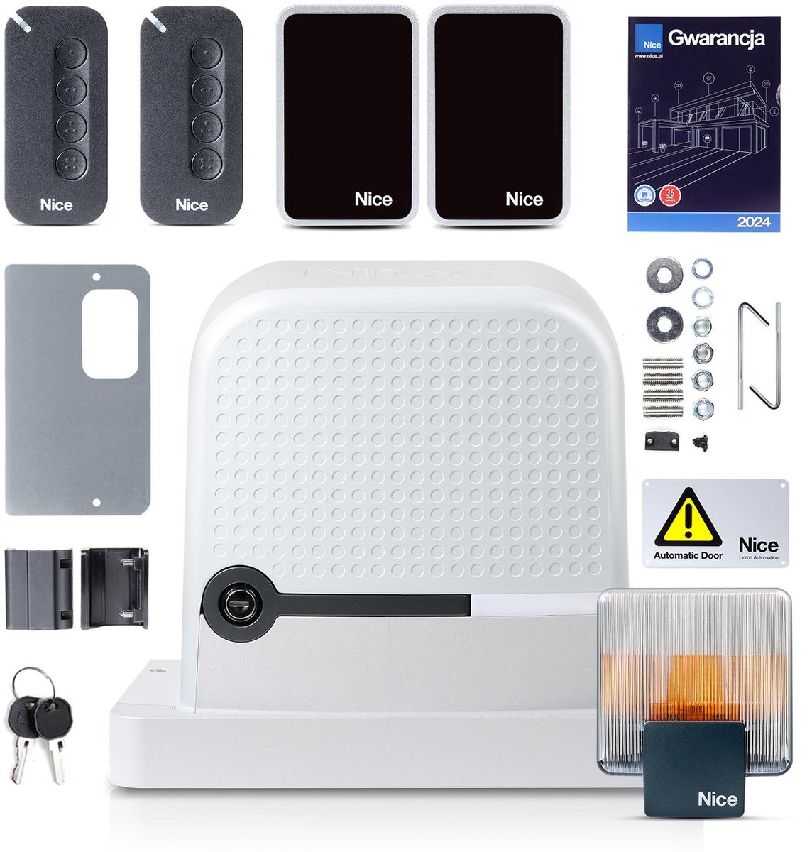 Zestaw NICE ROBUS 600 MyGO do bram przesuwnych - NICE | Sklep EMPIK.COM