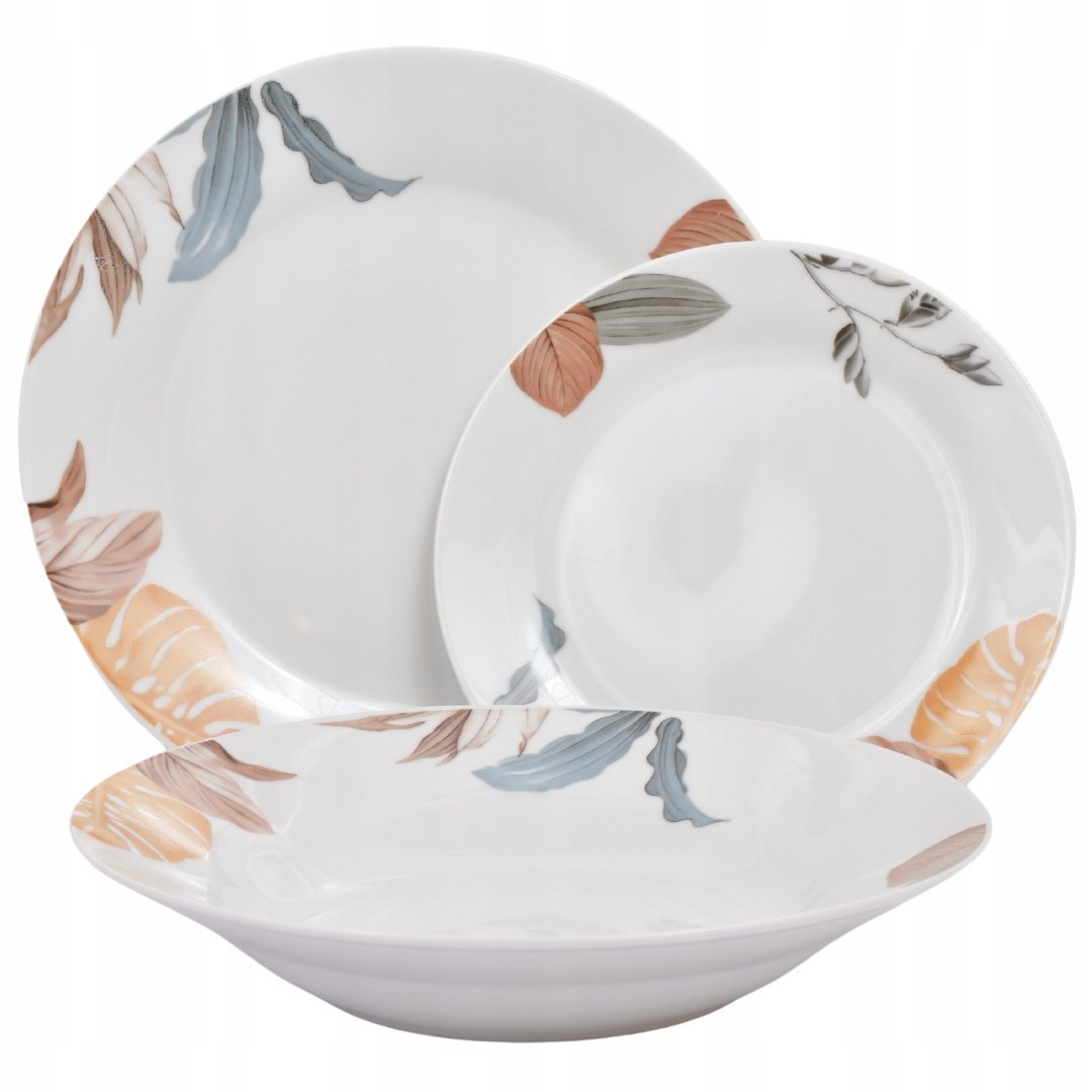 ZESTAW OBIADOWY 18EL SERWIS ZESTAW NA 6 OSÓB SERWIS OBIADOWY TROPIC ...