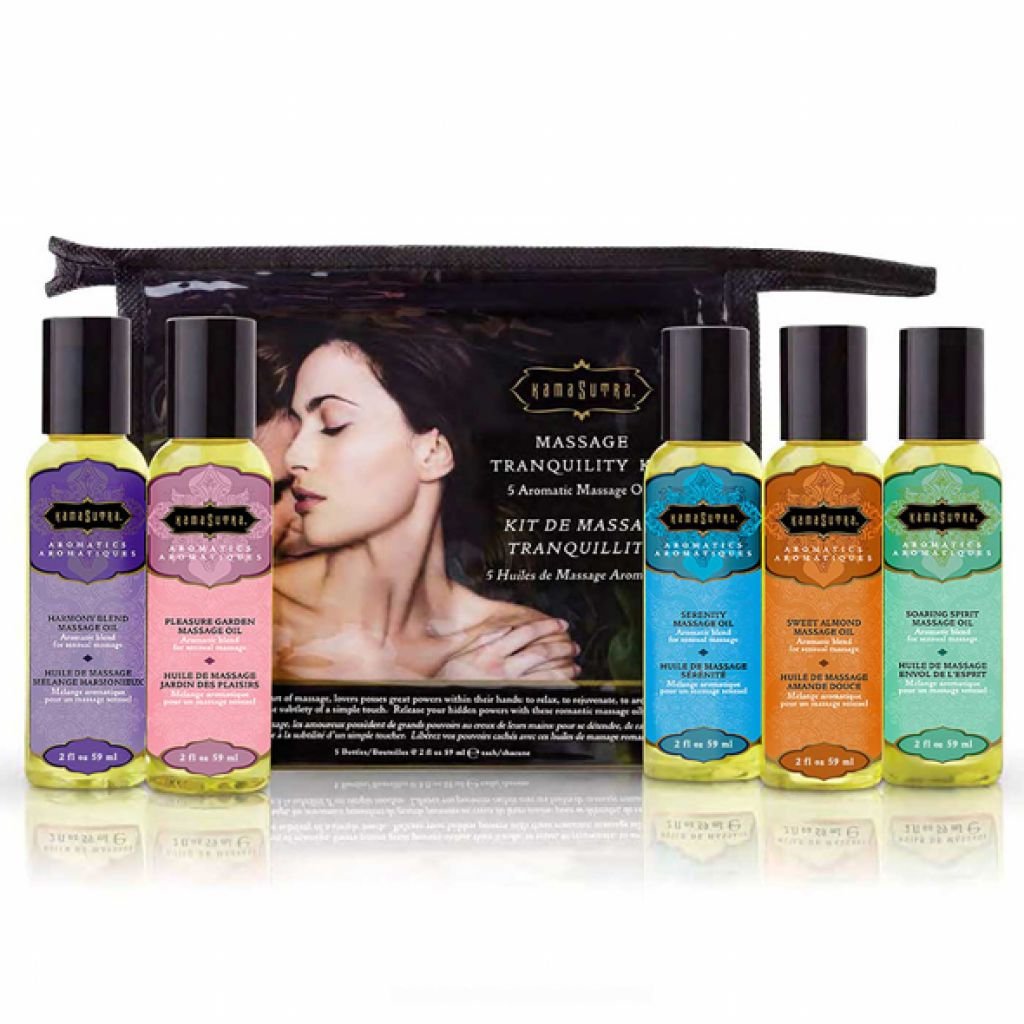 Zestaw Olejków - Kama Sutra Massage Tranquility Kit Aromatics | Sklep ...