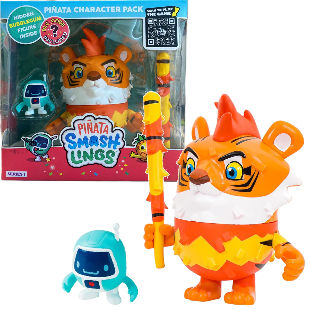 Zestaw Pinata SmashLings Pinata Tygrys Mo + 2 figurki - PINATA ...
