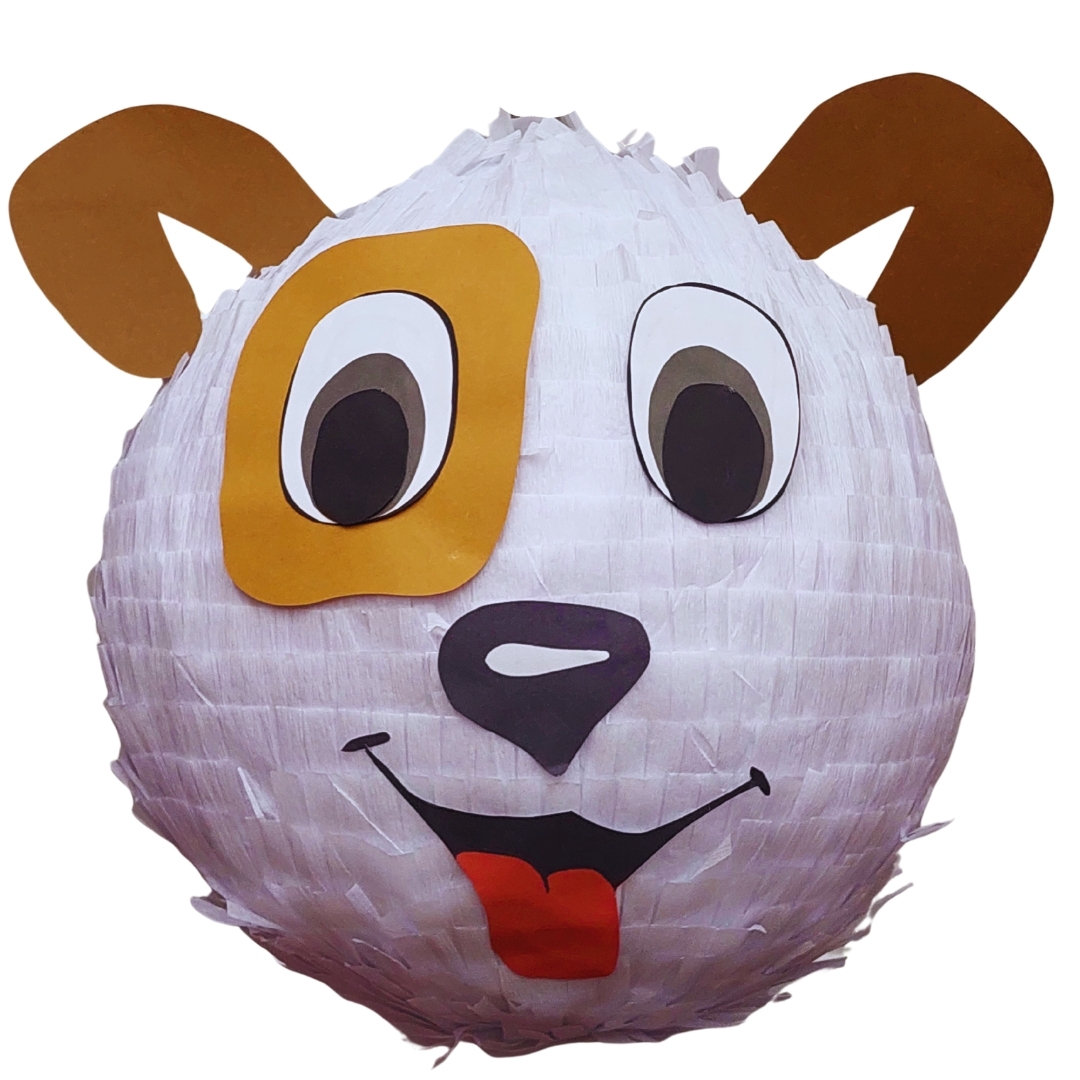 Zestaw PINIATA na urodziny Piesek + kijek + konfetti Polski Producent ...