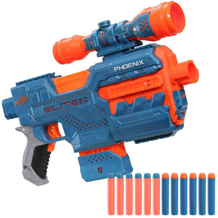 Zestaw Pistolet automat + celownik + naboje Nerf Elite 2.0 Phoenix ...