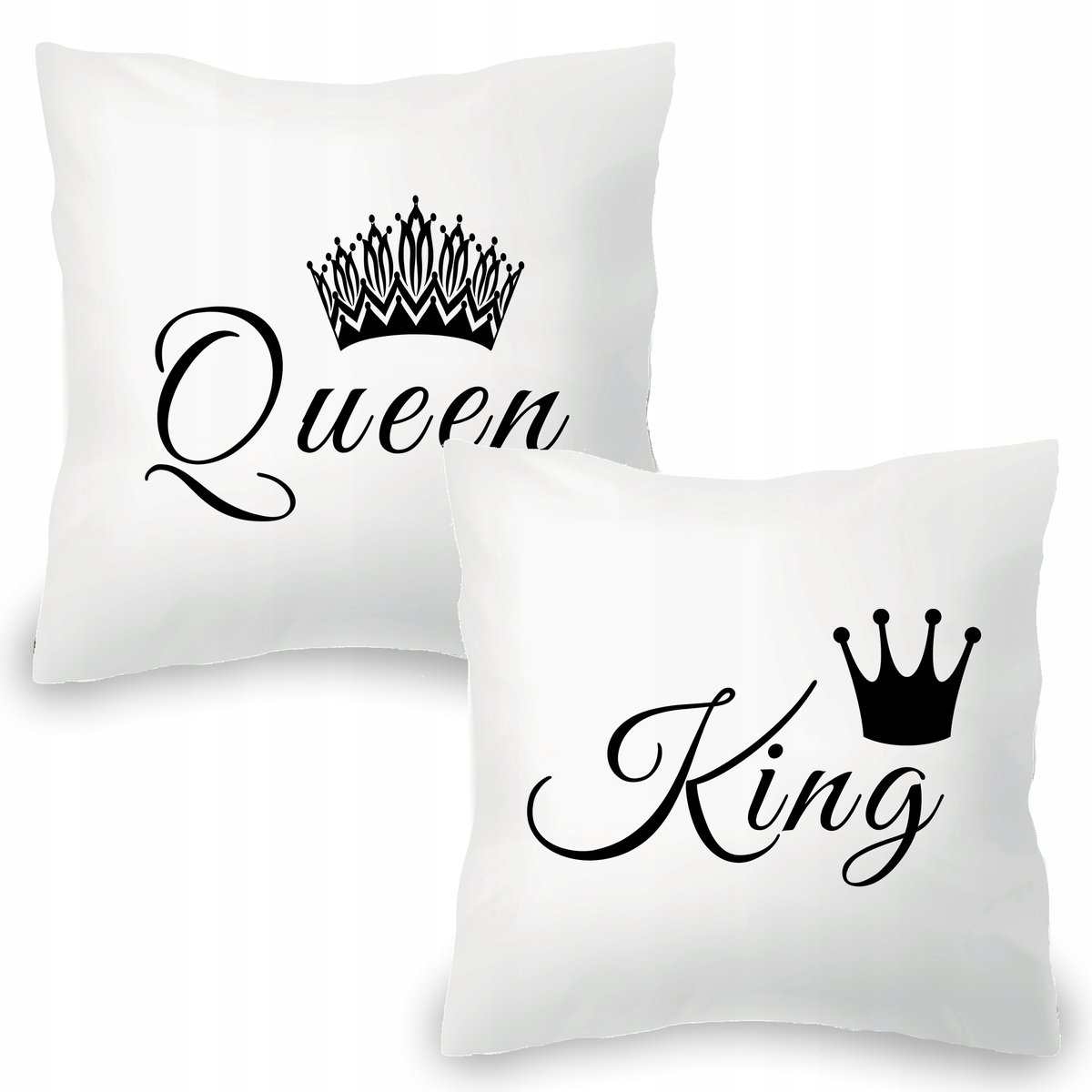 Zestaw Poduszek Na Walentynki QUEEN KING Wzory - Inna marka | Sklep ...