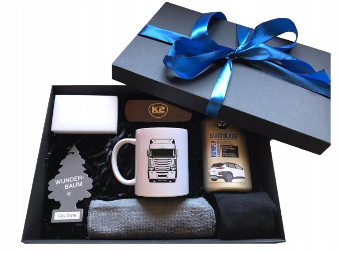 Zestaw prezent box dla chłopaka kierowcy kubek tir ciężarówka - Inna marka | Motoryzacja EMPIK