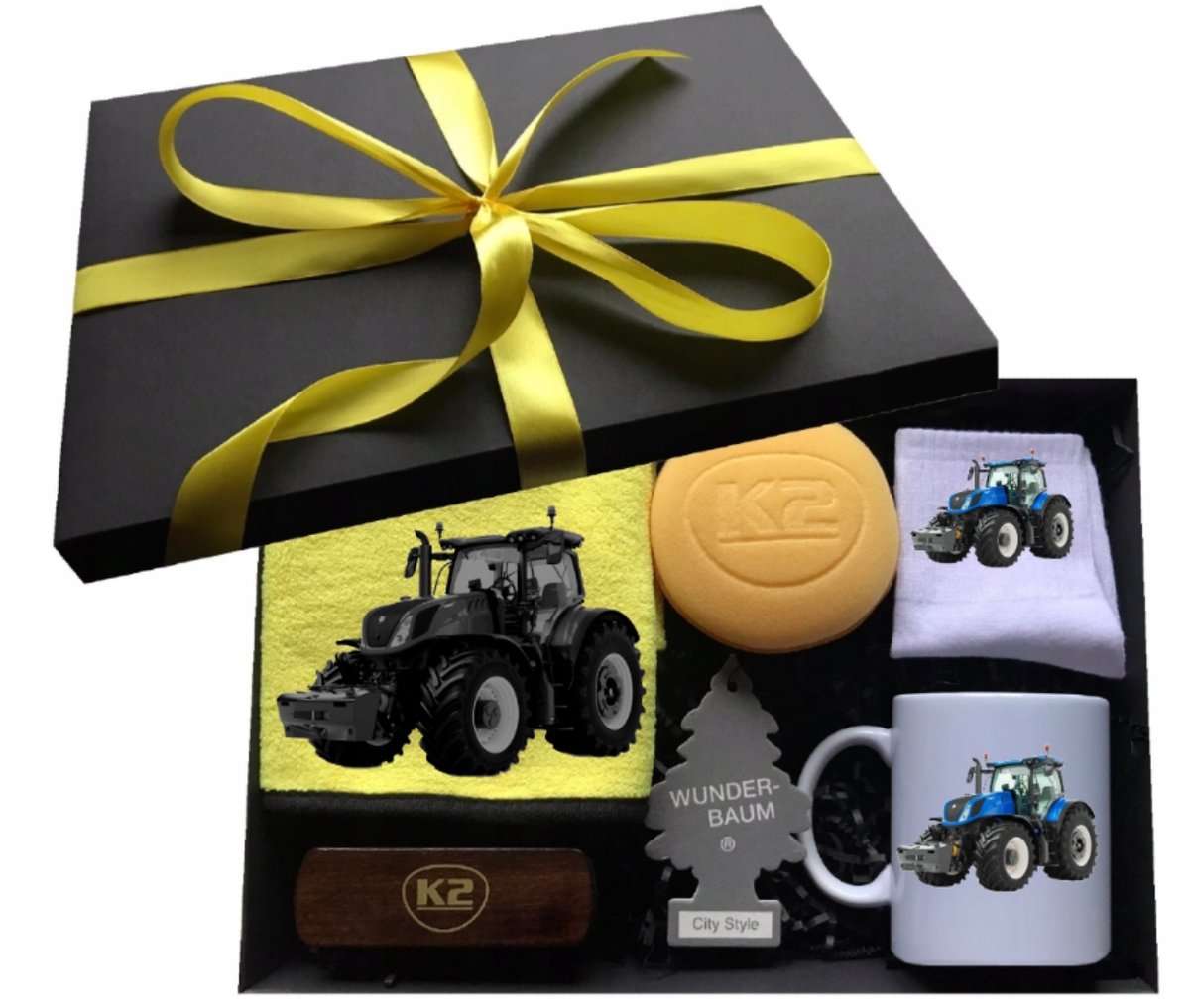 Zestaw prezent kubek dla chłopaka brata dla rolnika kierowcy NEW HOLAND - Inna marka ...