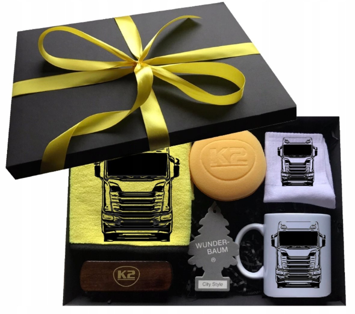 Zestaw prezent kubek dla chłopaka ojca brata dla kierowcy auta SCANIA - Inna marka | Motoryzacja ...